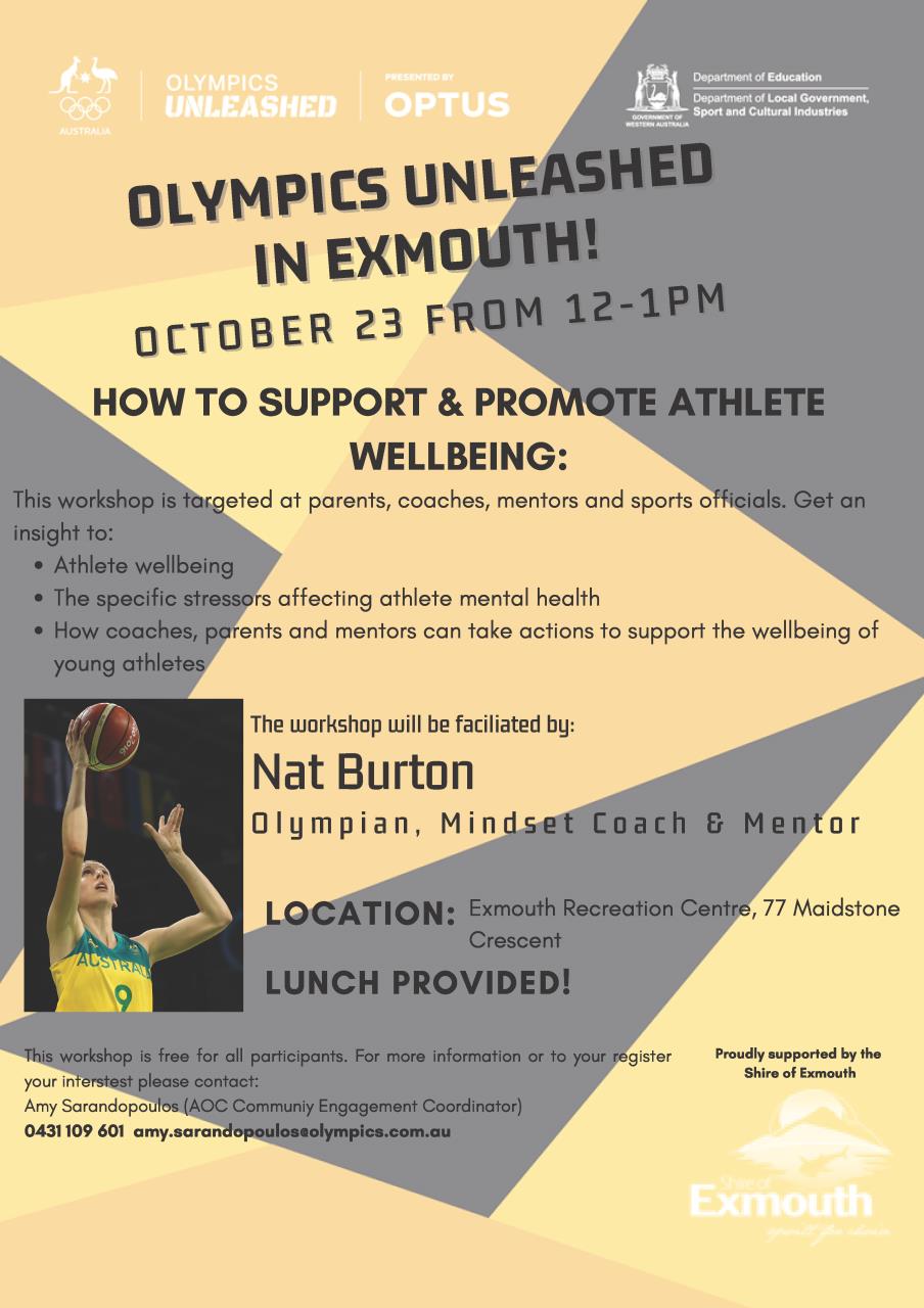 OLYMPICS UNLEASHED IN EXMOUTH » Shire of Exmouth, WA